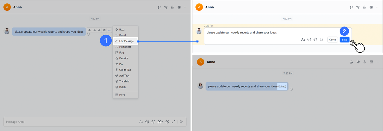 Messenger updates