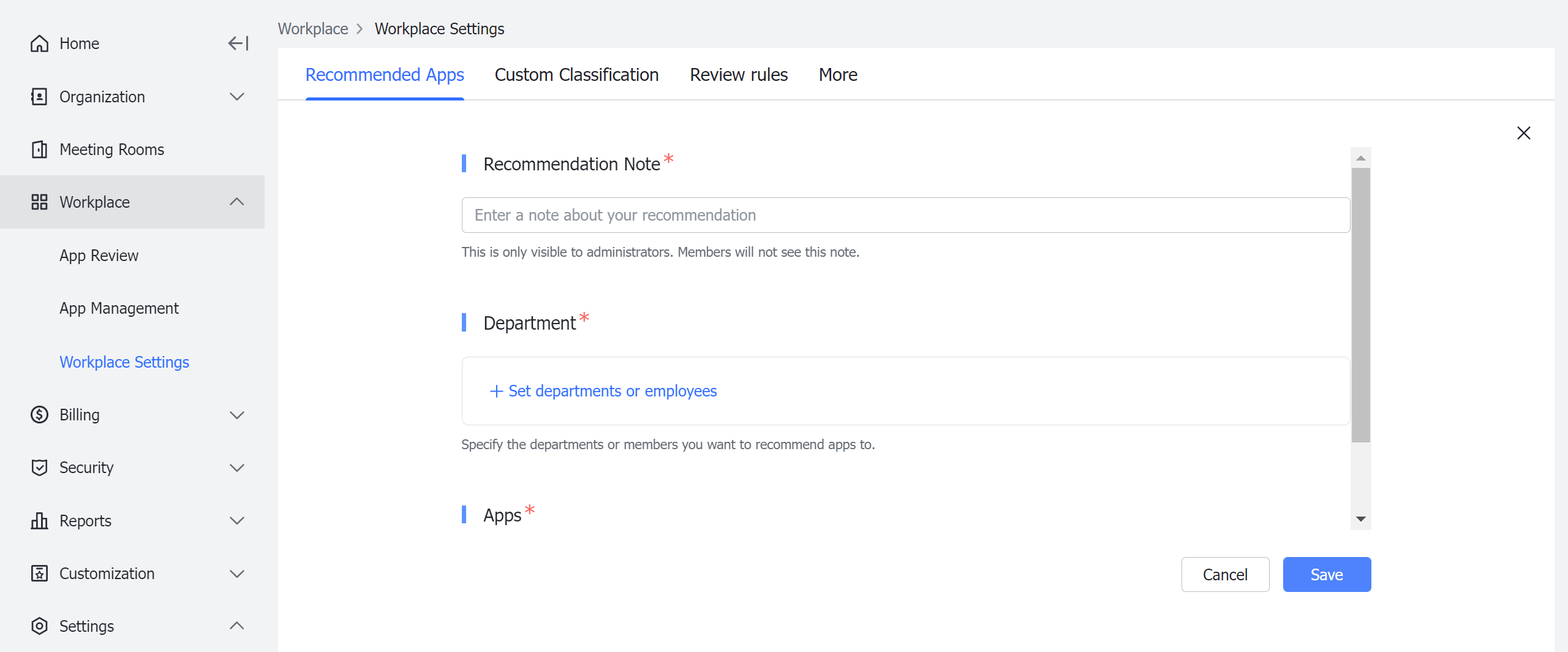 How To Manage App Display