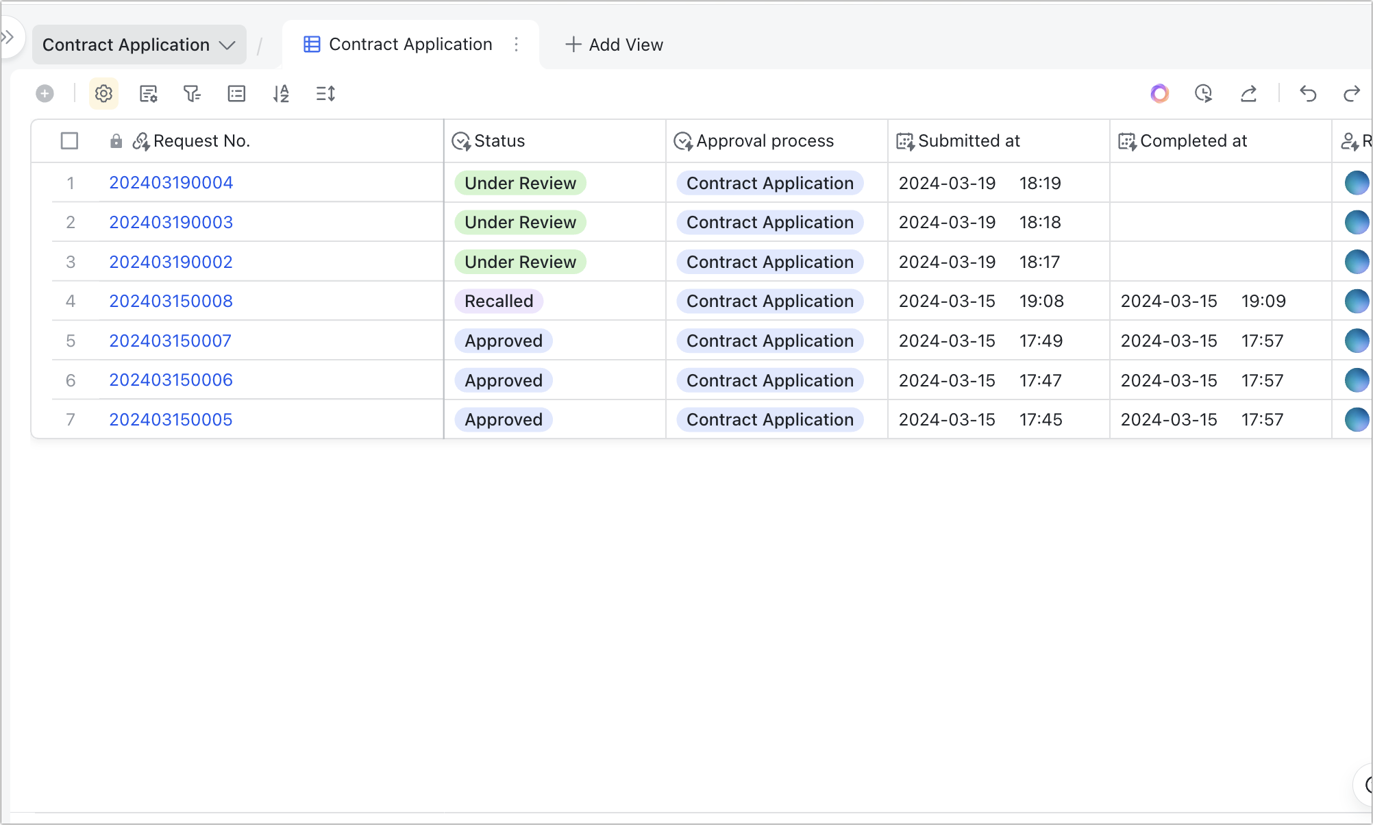 Sync Approval data to Base