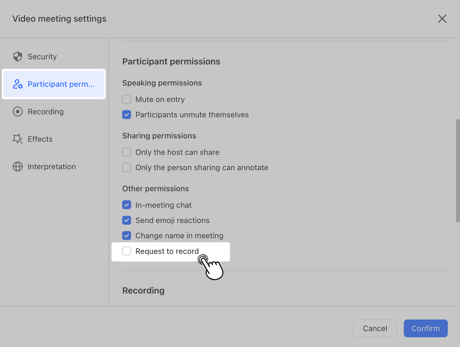 Record a call or meeting