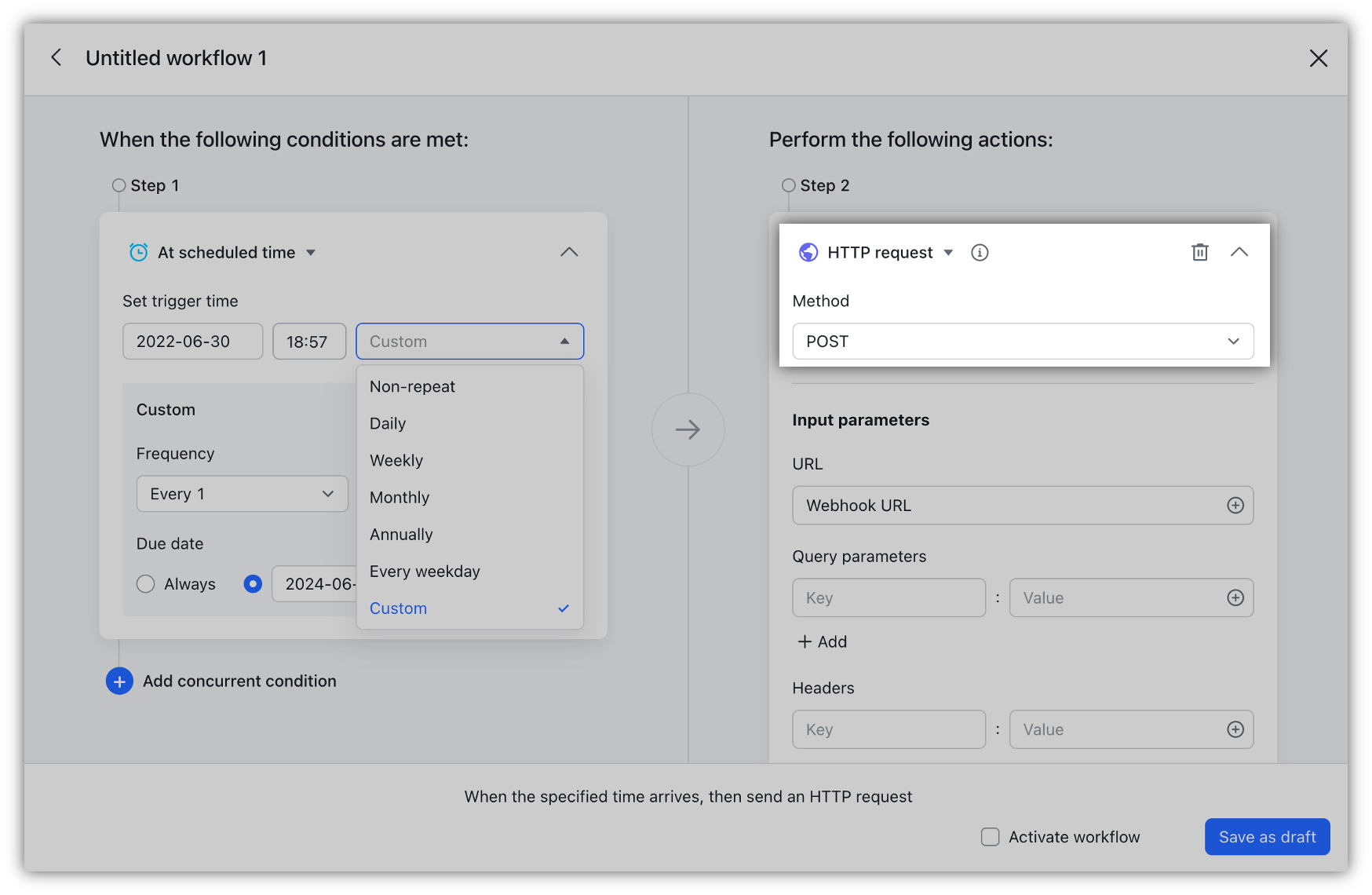 HTTP requests: Sending group messages (applicable for external groups)