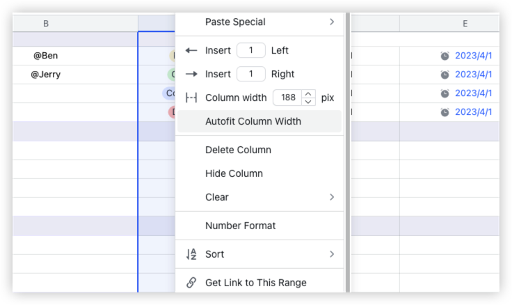 Insert rows, columns, and cells, and adjust row height/column width in ... Insert rows, columns, and cells, and adjust row height/column width in ...