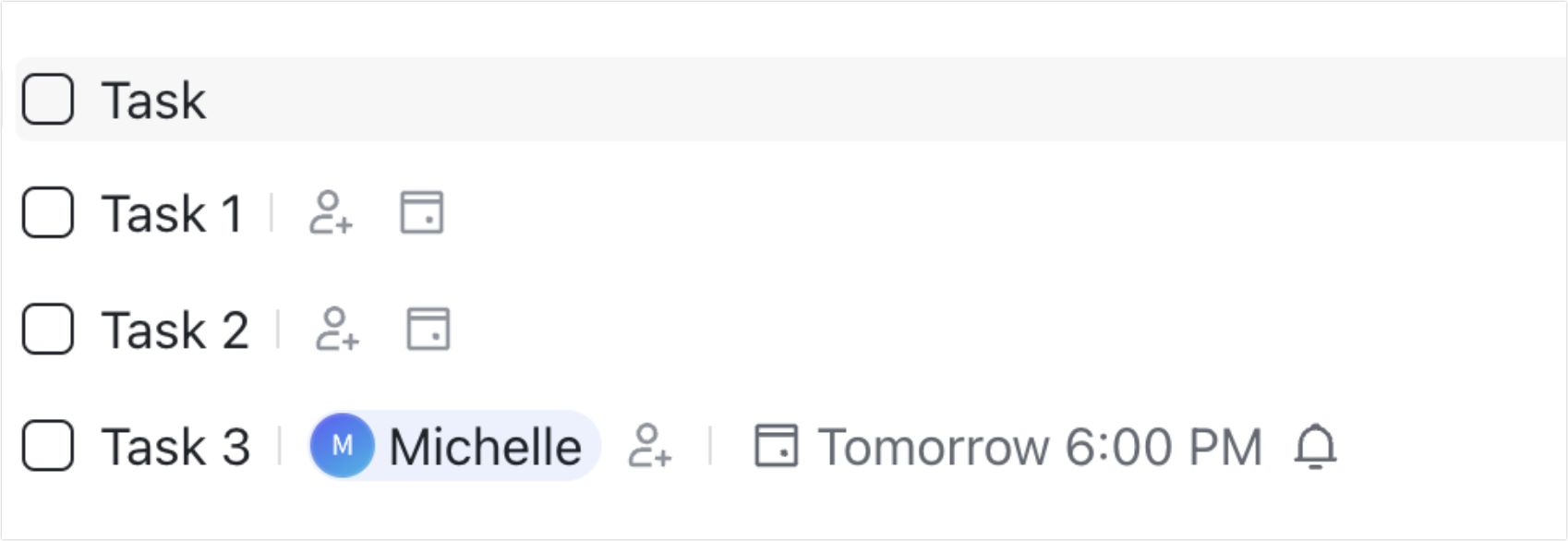 Create and manage tasks in Docs