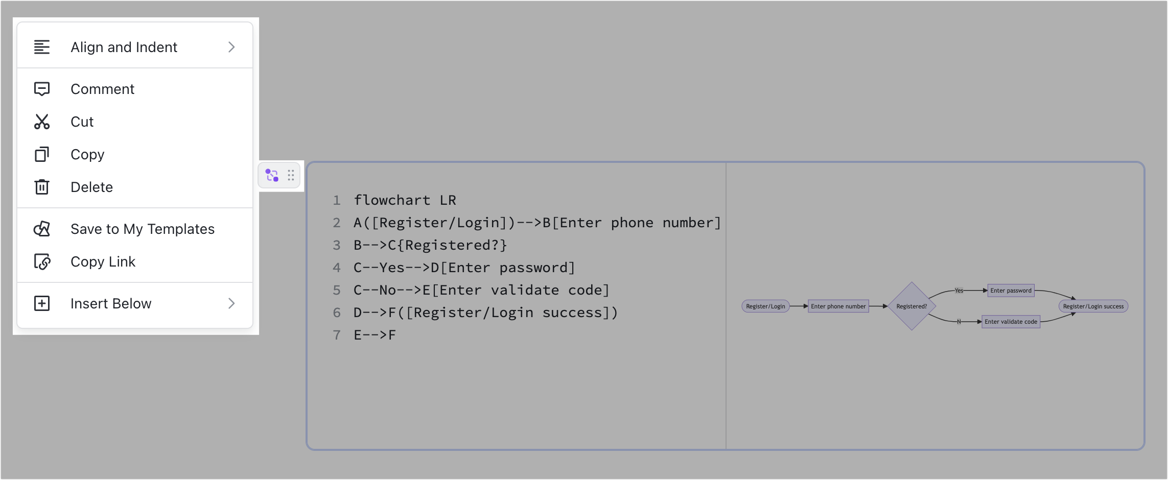 Use the Mermaid add-on