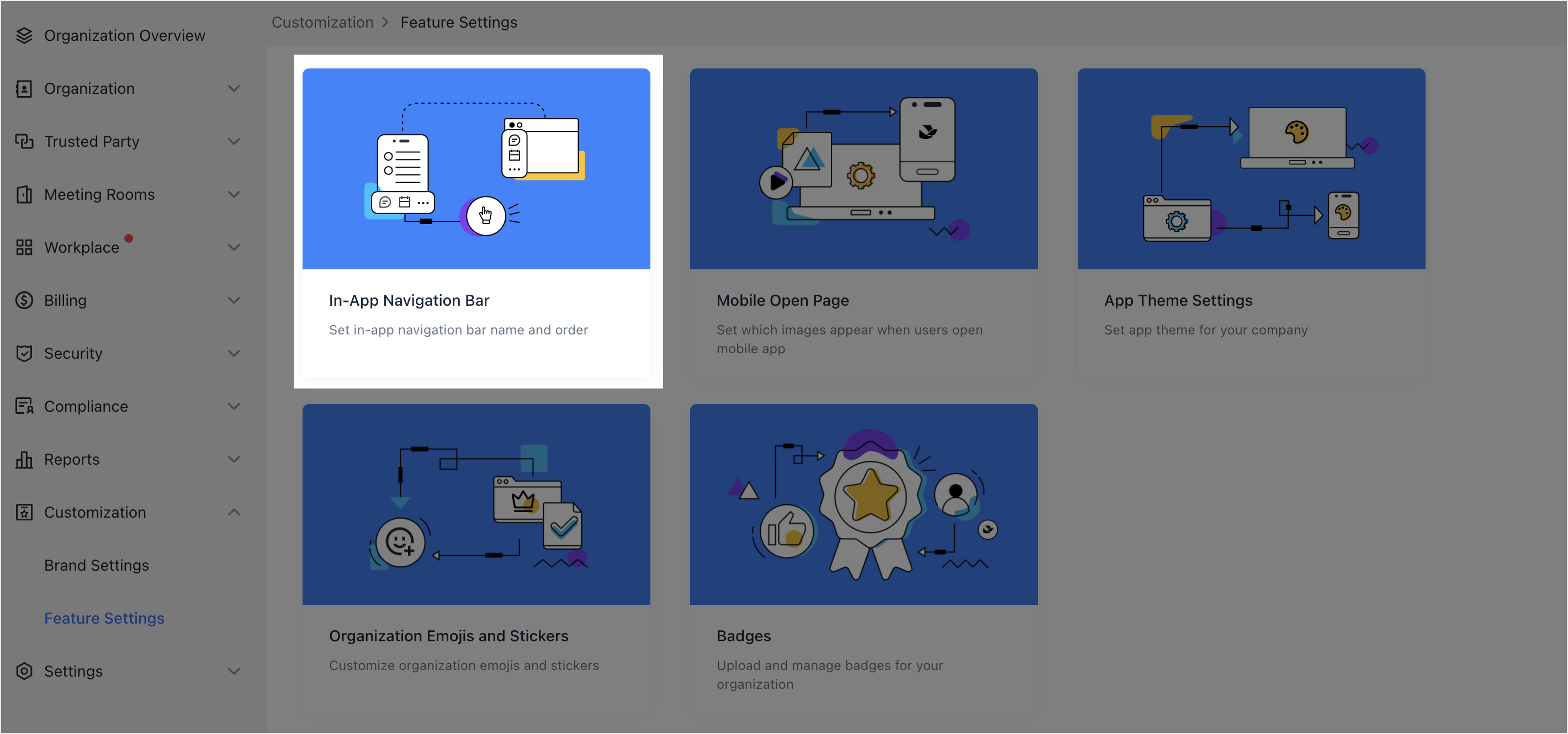 Admin Customize Navigation Bar Layouts For User Groups