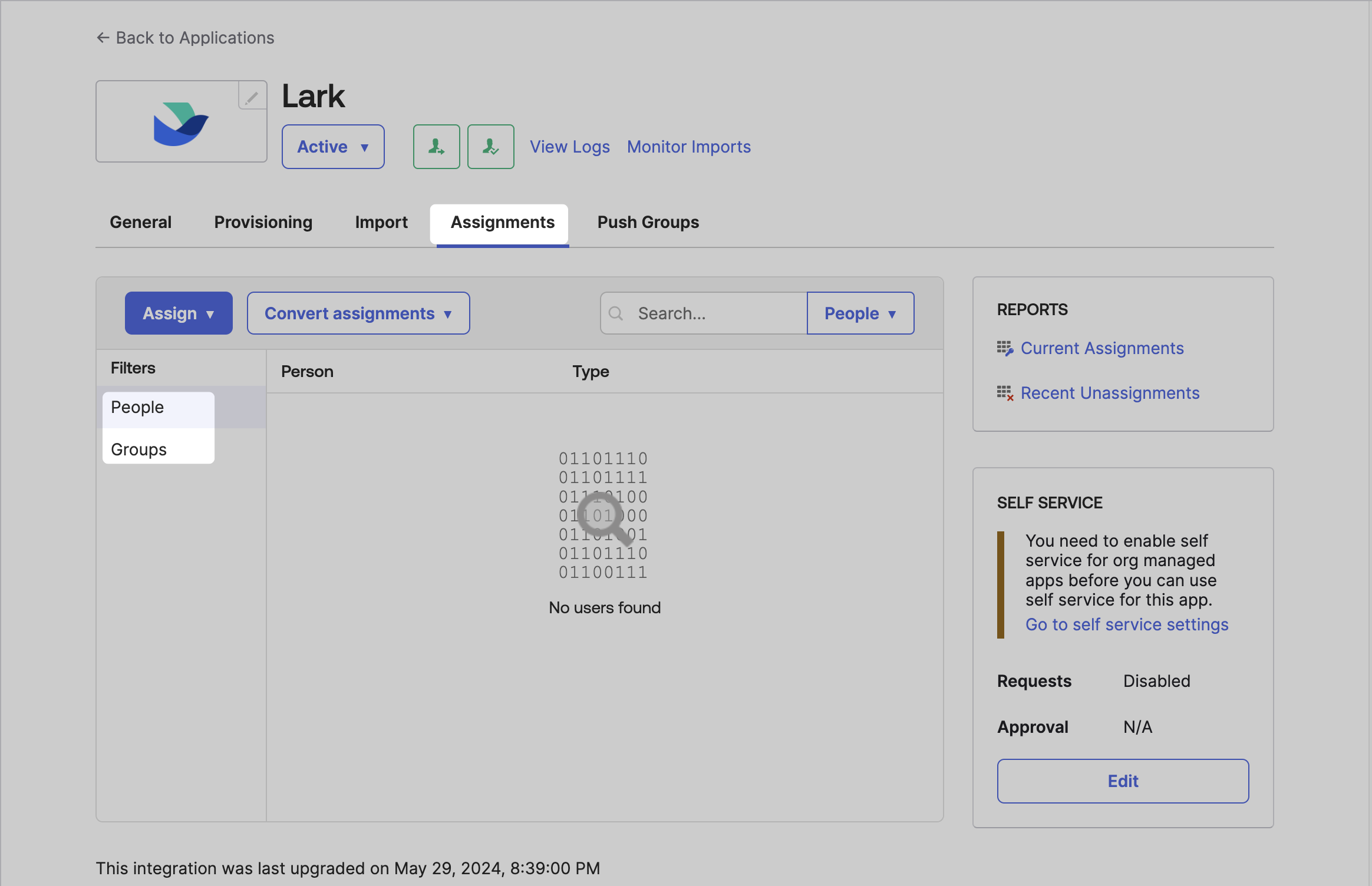 Admin | Sync user data from Okta to Lark