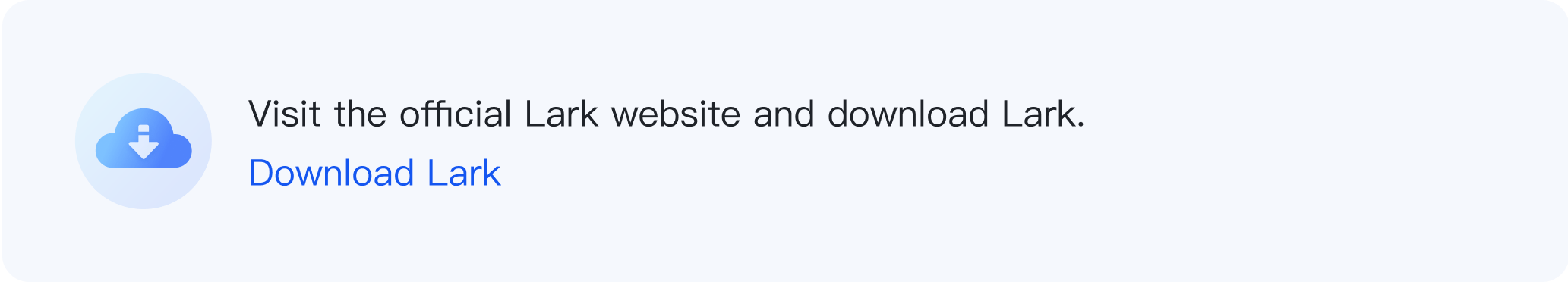 New to Lark? Start here