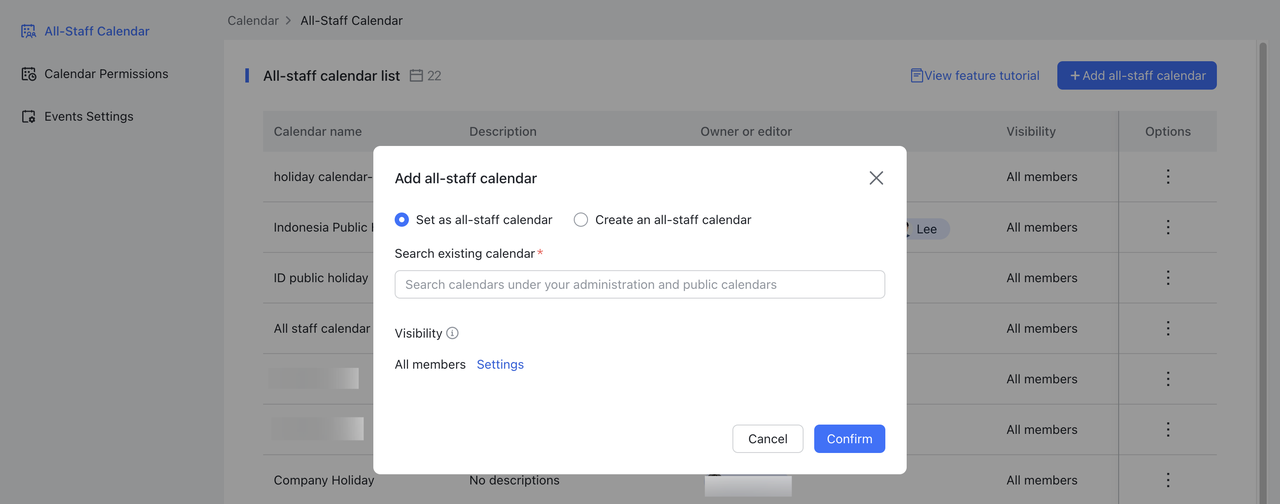 Quick guide to the Lark Admin Console