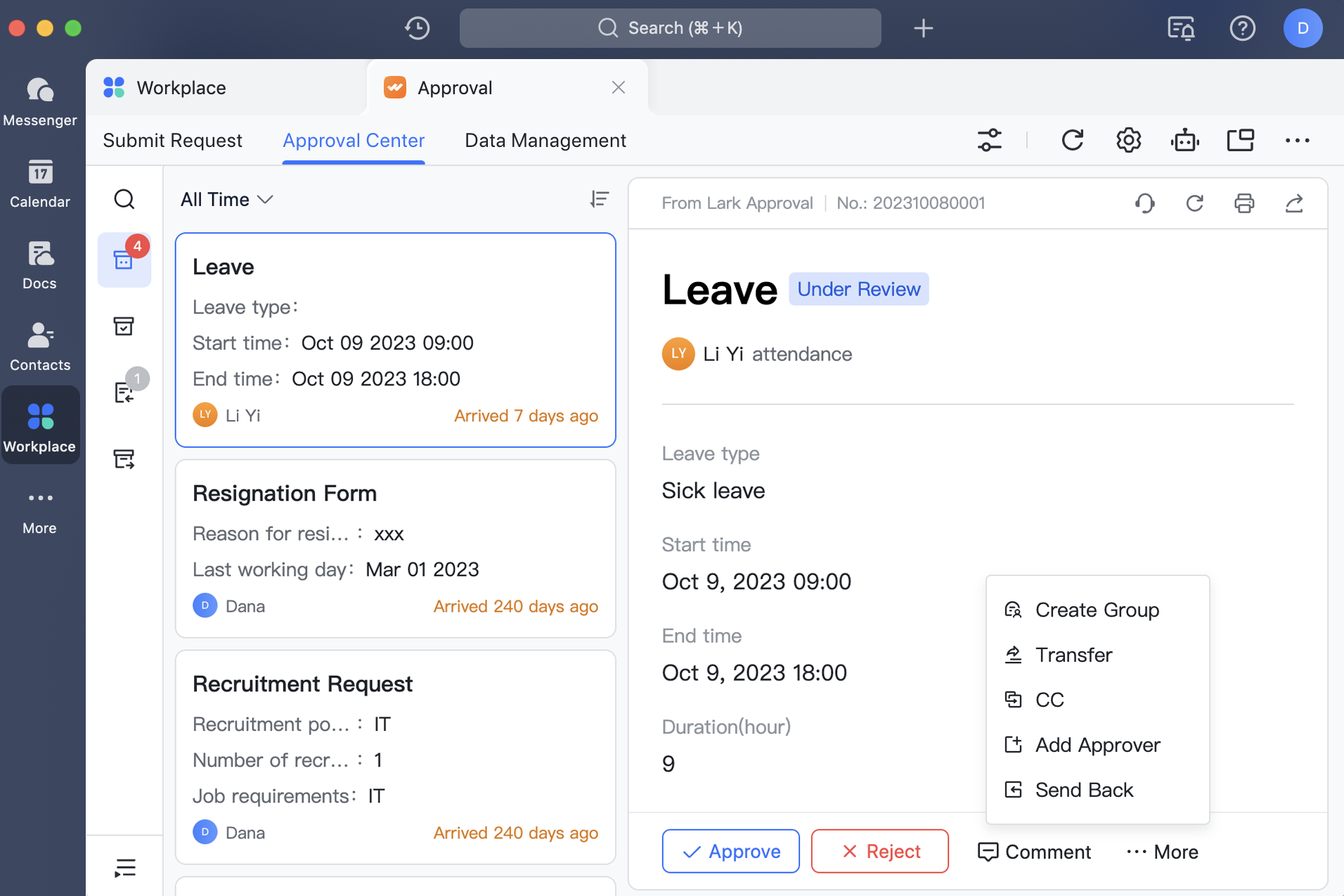 Get started with handling approvals