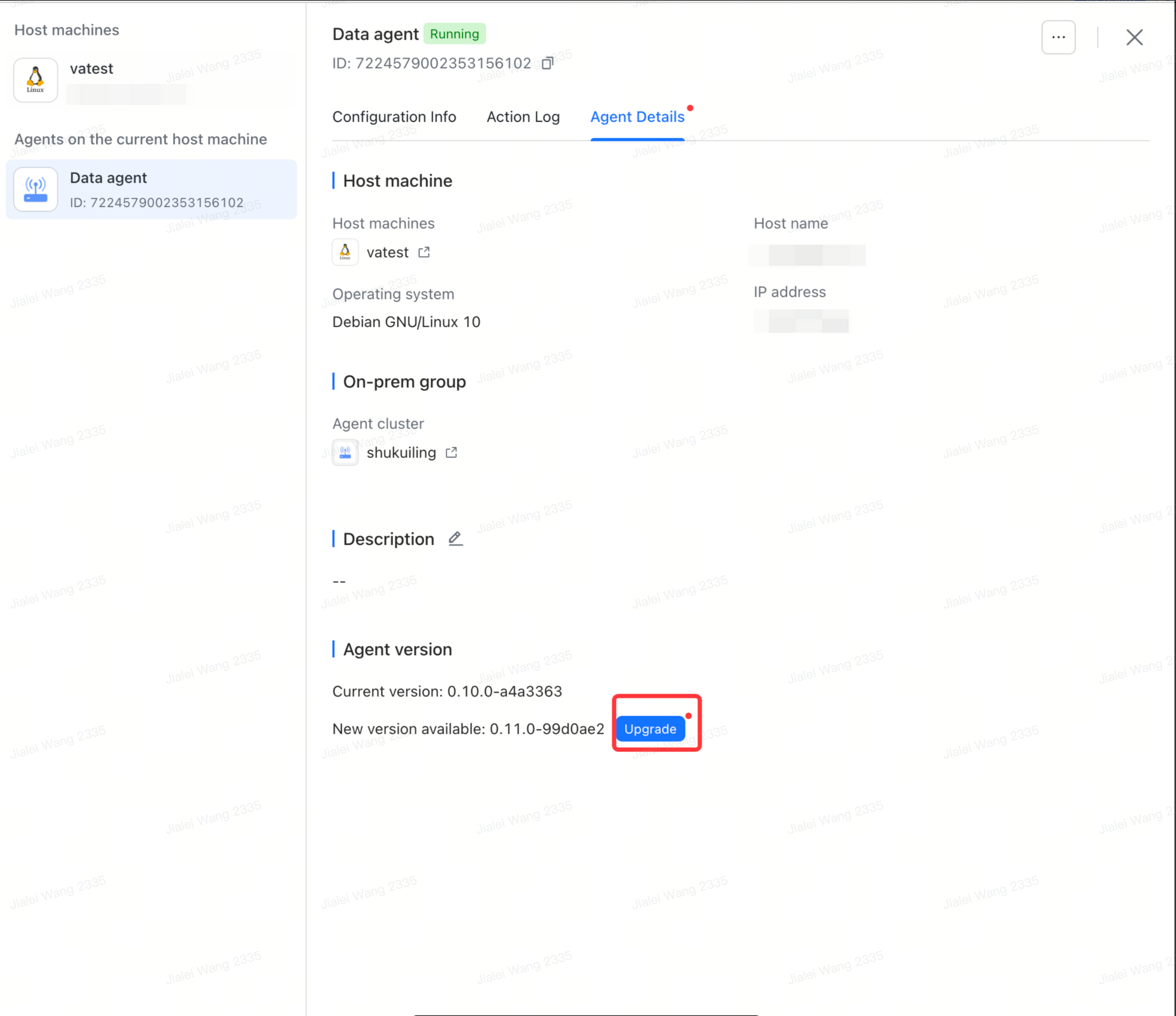 Manage On-prem Service