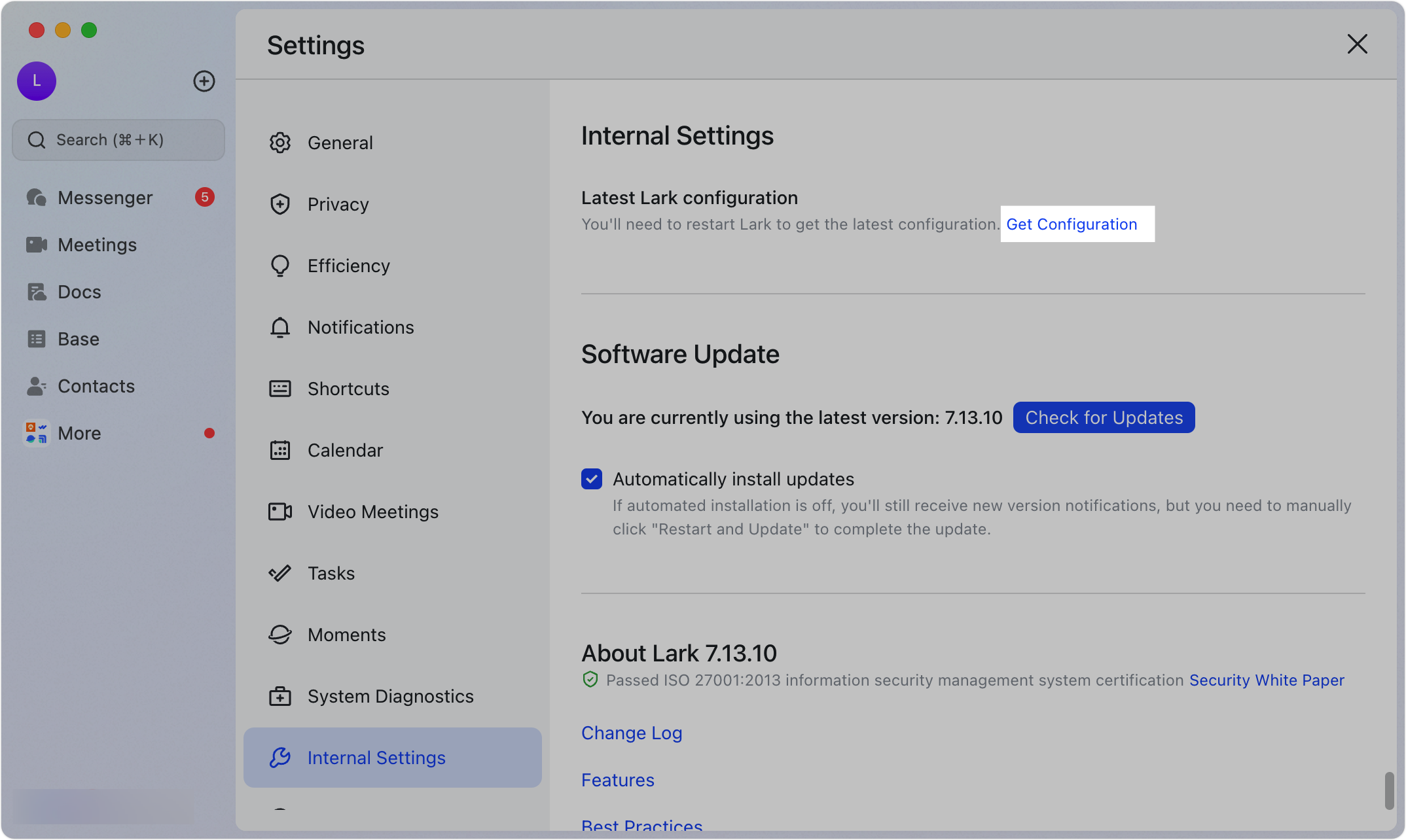 Memory requirements for using Lark