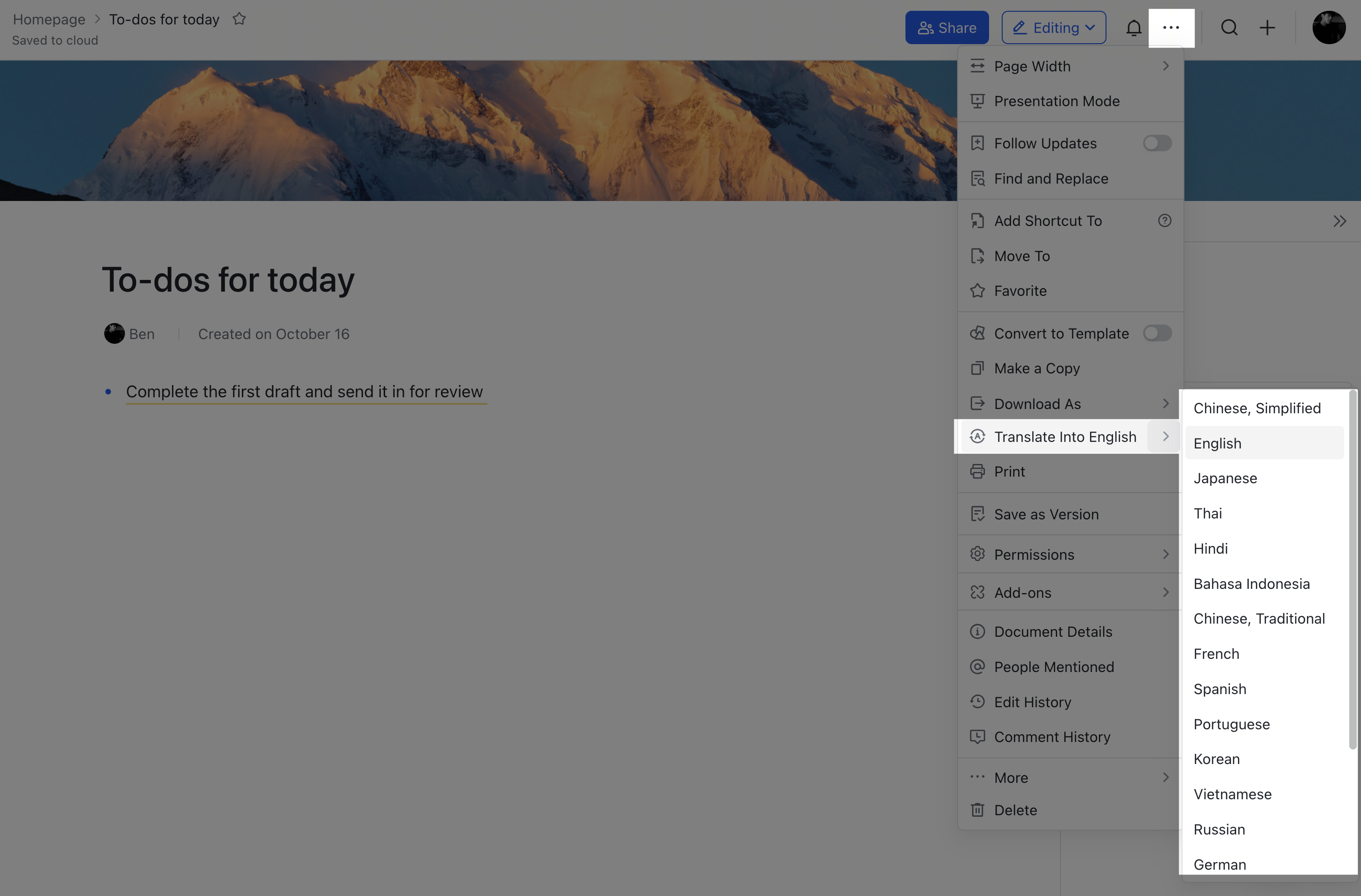 Get started with Docs