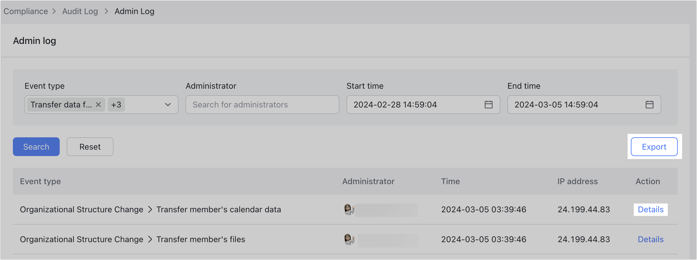 Admin | Delete members and reallocate resources