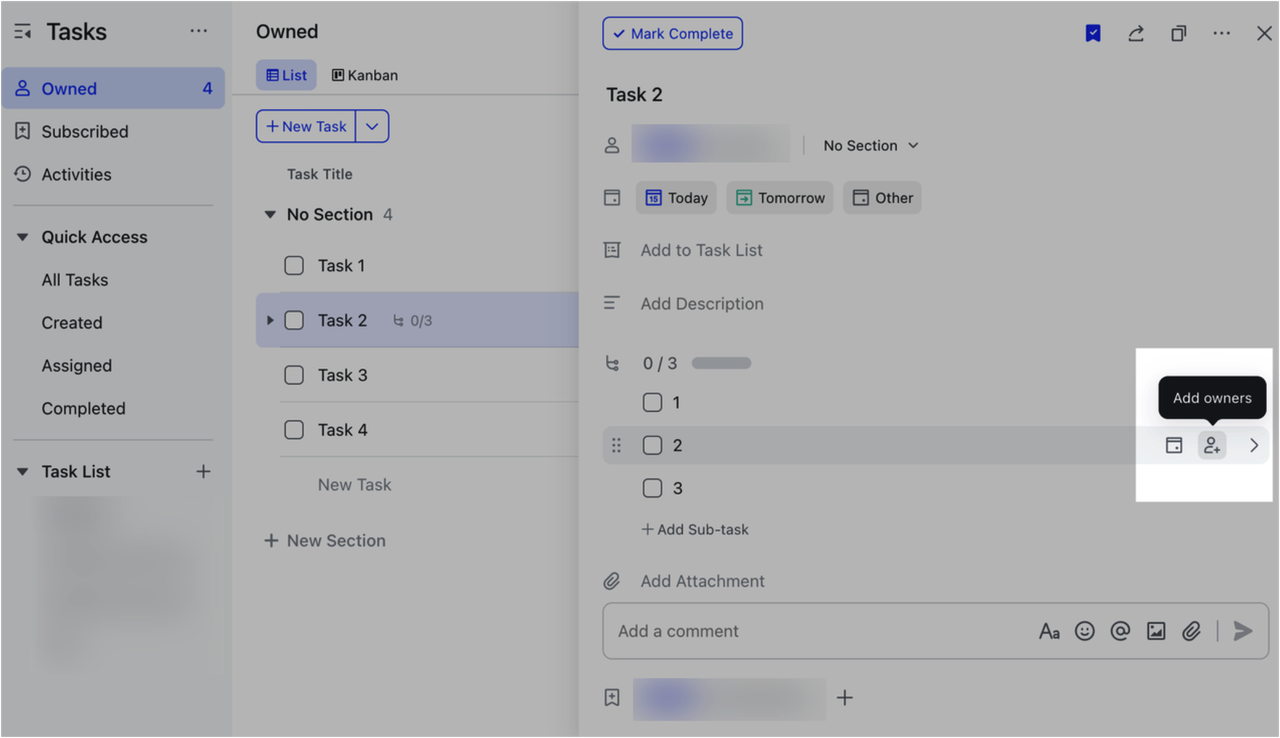 Get started with Tasks