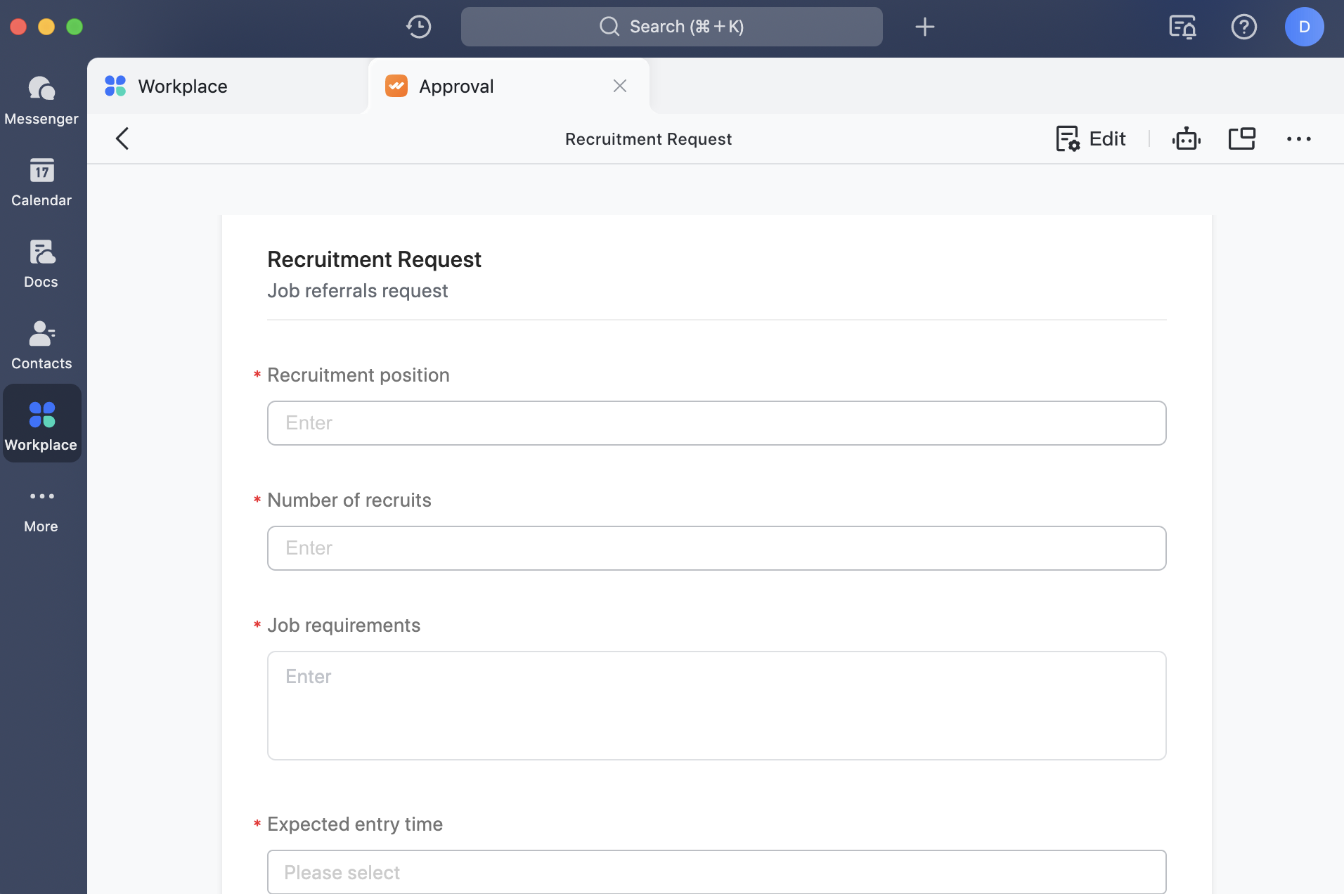 Lark Approval user guide