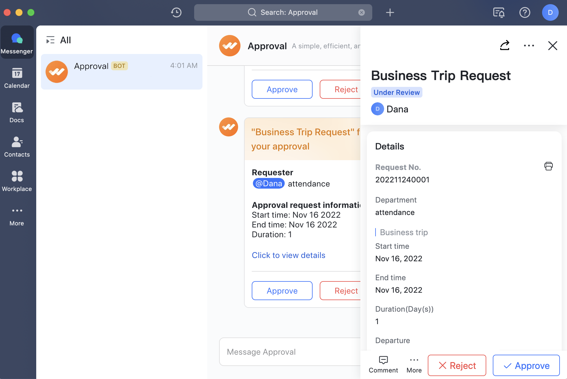 Lark Approval user guide