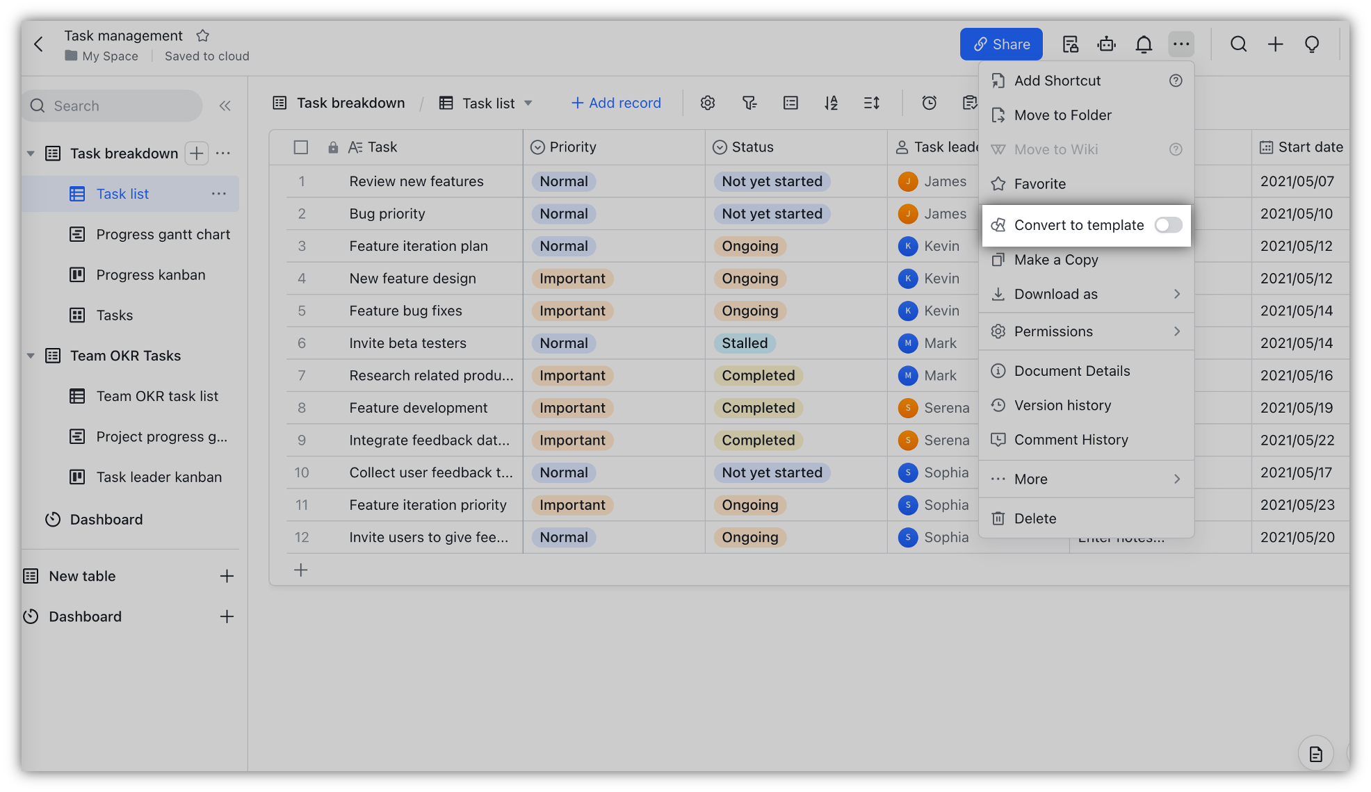 Sử dụng Quyền nâng cao Base