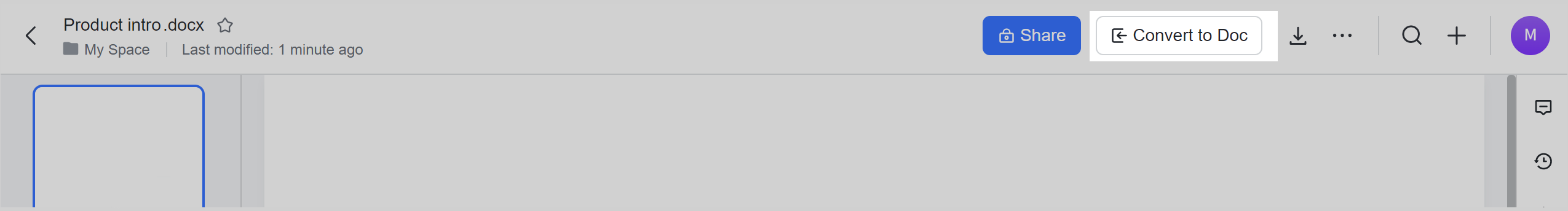 Import local files as Lark Docs