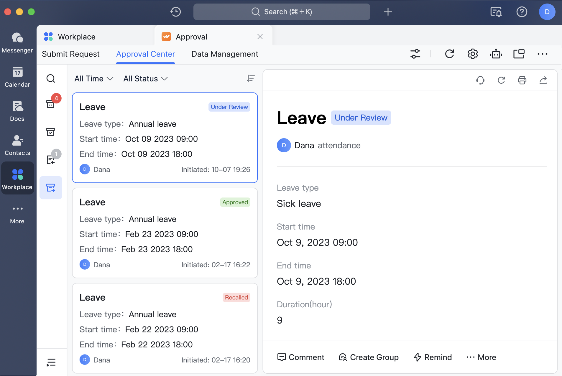Get started with requesting approval