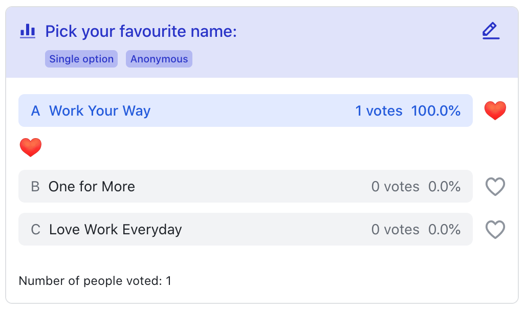 Struggling to collect team feedback? Voting can help!