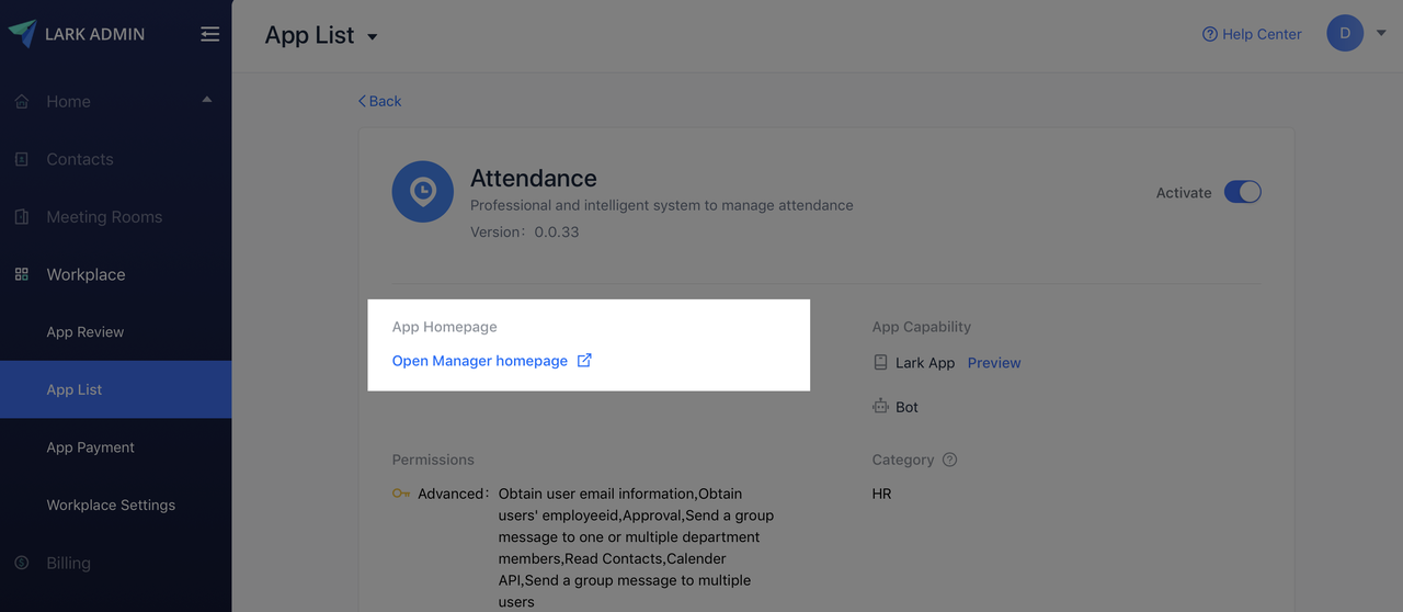 Tempat Kerja | Panduan aplikasi Kehadiran untuk administrator (Panduan lengkap)