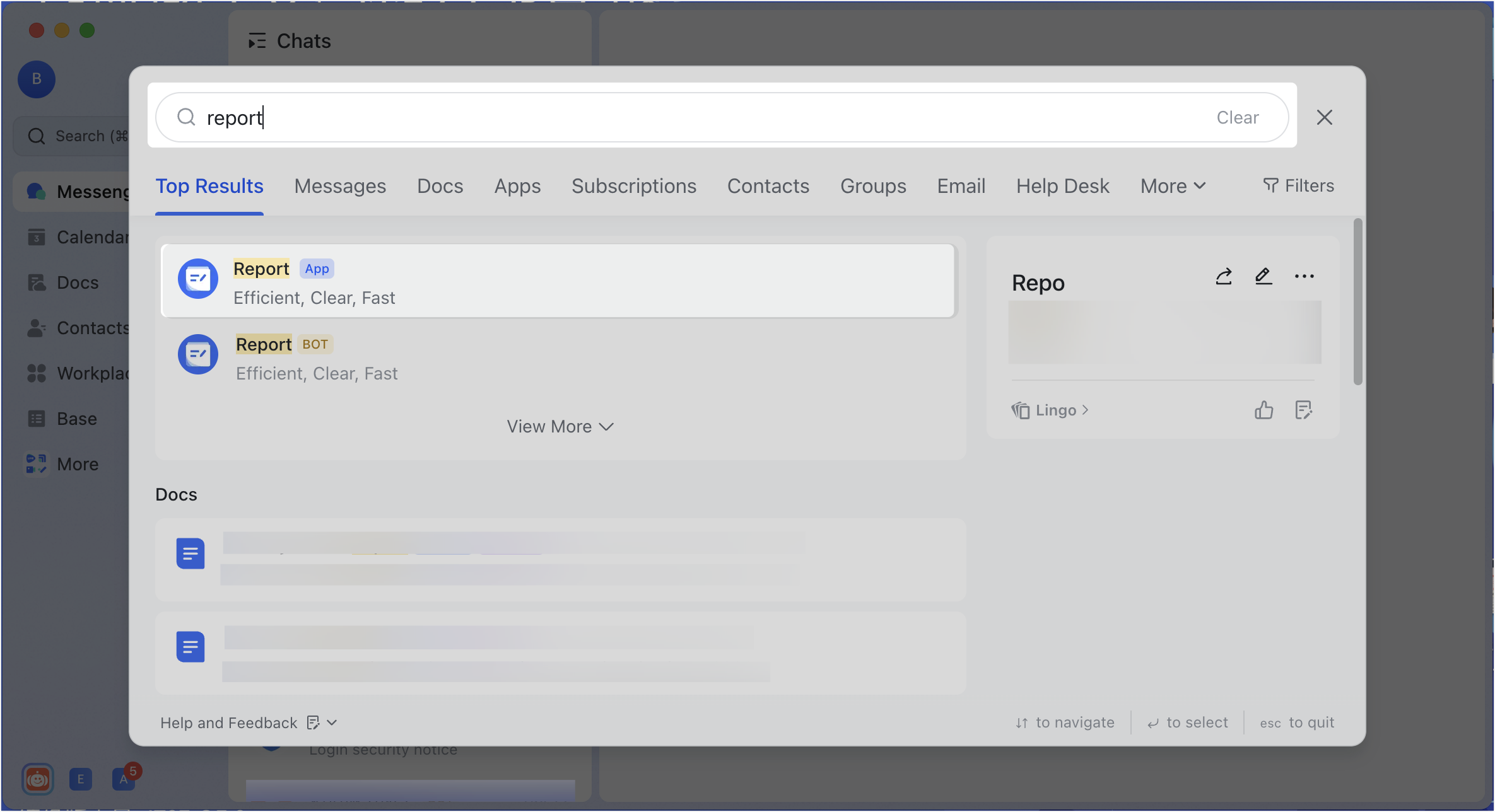Quick Start Guide for Lark Report