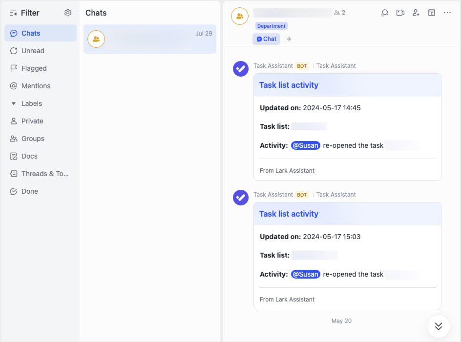 V7.23 Set push notification rules for task list activities to keep everyone up to date on tasks!