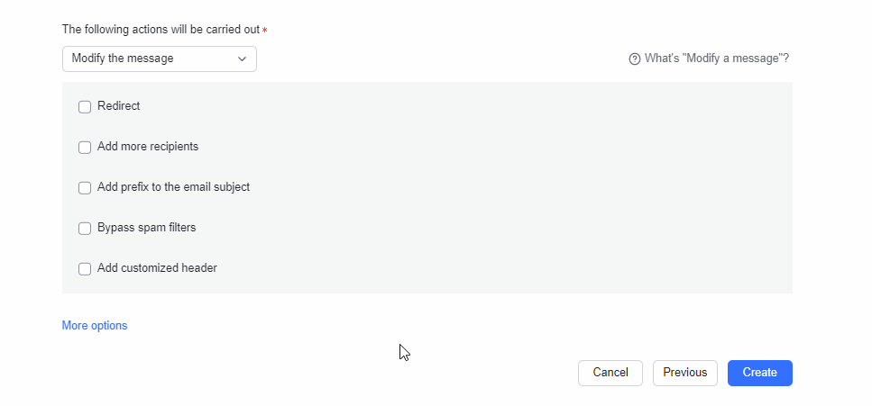 Admin | Set up mail flow rules