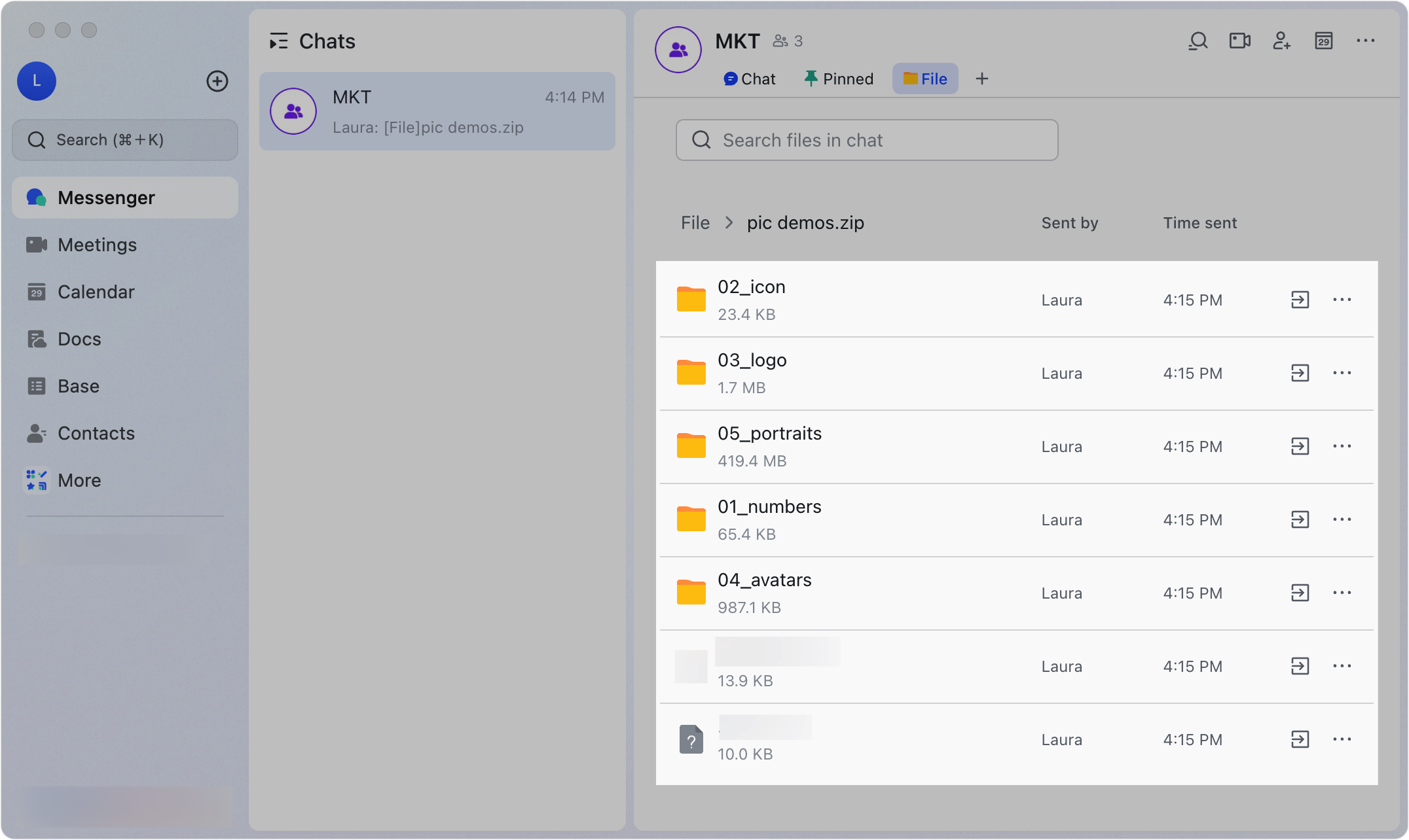 Achive files in chats FAQs